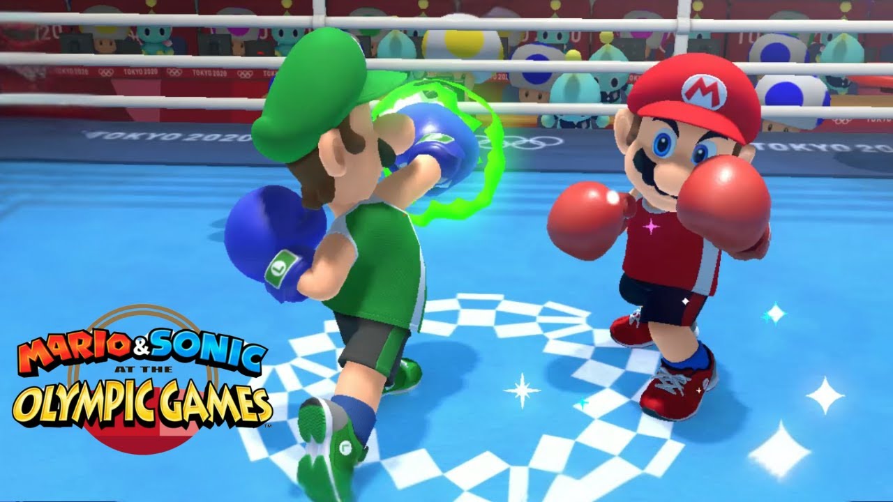 Boxing Hard Gameplay Mario & Sonic At The Olympic Games Tokyo 2020 ...