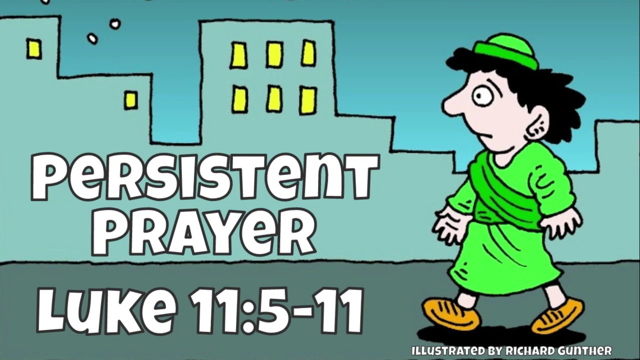 The Parable Of Persistent Prayer importunity Storybook For Kids