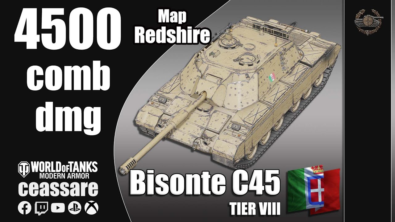 Bisonte C45 / WoT Console / PS5 / Xbox Series X / 1080p60 HDR - YouTube