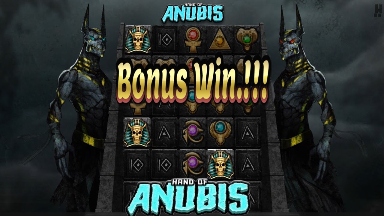 Hand of Anubis - Bonus Win - YouTube