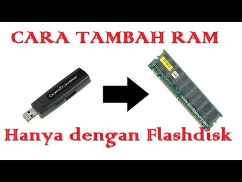 Cara Tambah RAM Laptop/Komputer dengan Flashdisk (ReadyBoost) - YouTube