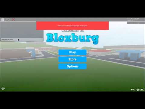 ROBLOX BLOXBURG IS NOT LOADING HELP - YouTube