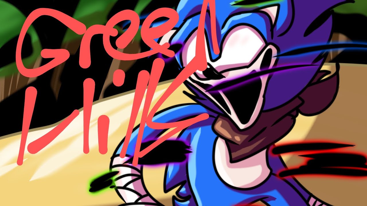 Green Hills with Lyrics | FNF Sonic Corrupted Generations/Pibby with ...