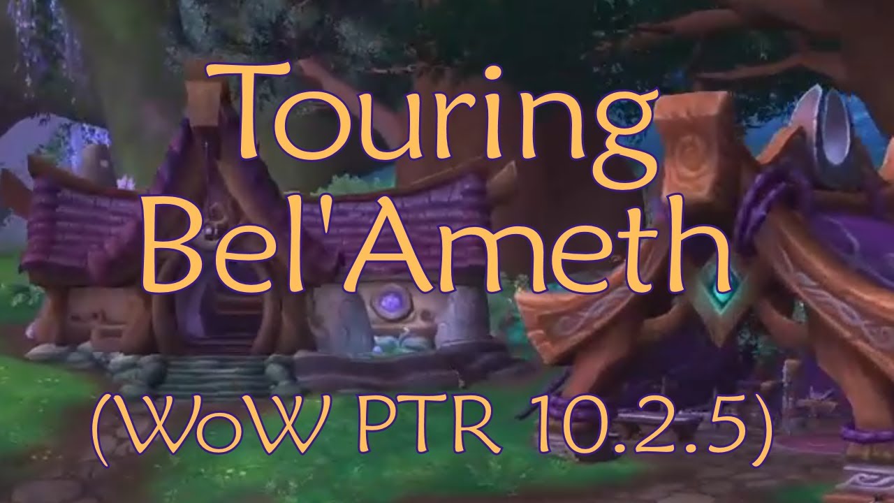 Touring Bel'Ameth in Dragonflight 10.2.5 (PTR) - YouTube