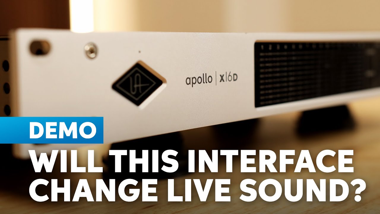 Universal Audio Apollo x16D Audio Interfaces: Your Live Sound Just Got ...