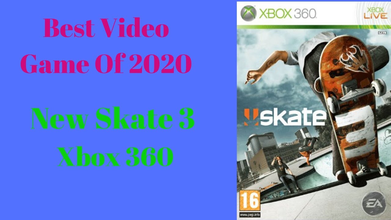 New Skate 3 Xbox 360 | 2020 Best Game | New Game of 2020 - YouTube