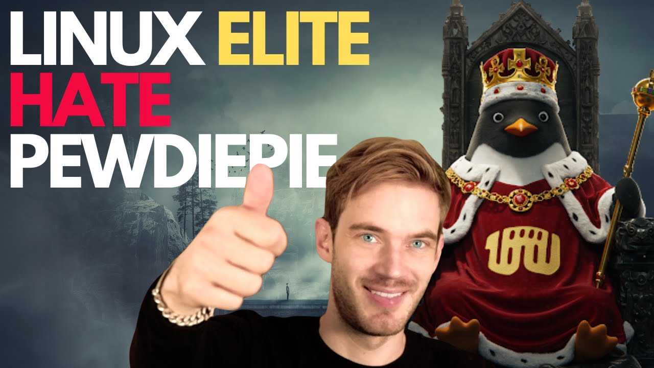 Linux vs. PewDiePie: The Showdown You Didn't Expect - YouTube