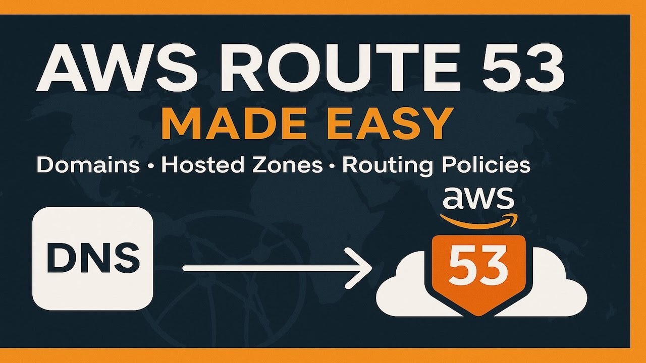 AWS Route 53 Explained: DNS, Hosted Zones , subdomain create - YouTube