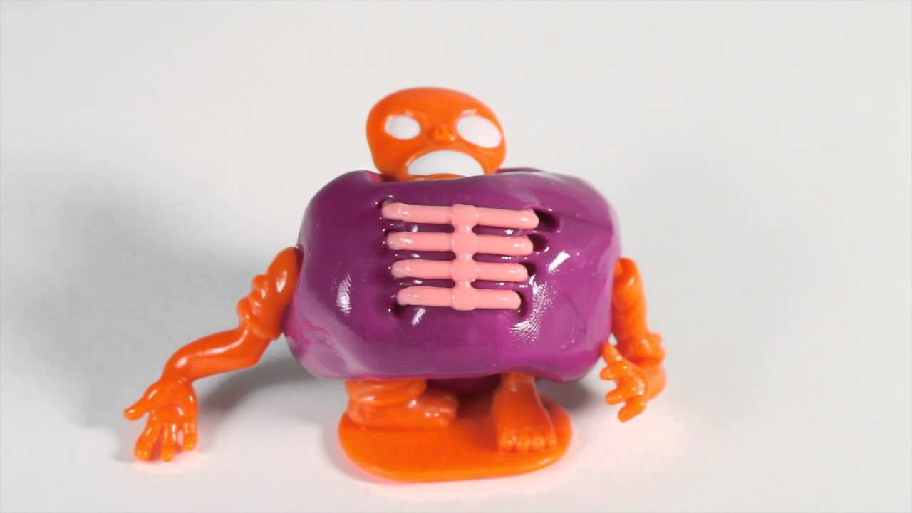 Melting Zombie Unwrapping -SugarPopToys - YouTube