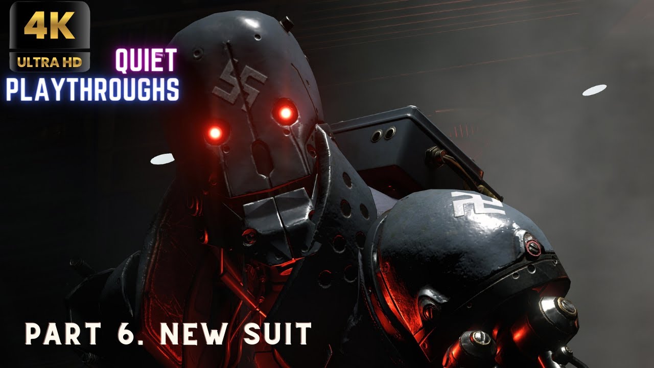 Wolfenstein II The New Colossus - Chapter 6 : New suit 4K ULTRA Full ...