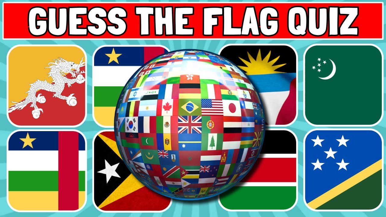 Guess The 35 Most Challenging Flags In The World 😱🌎 - YouTube