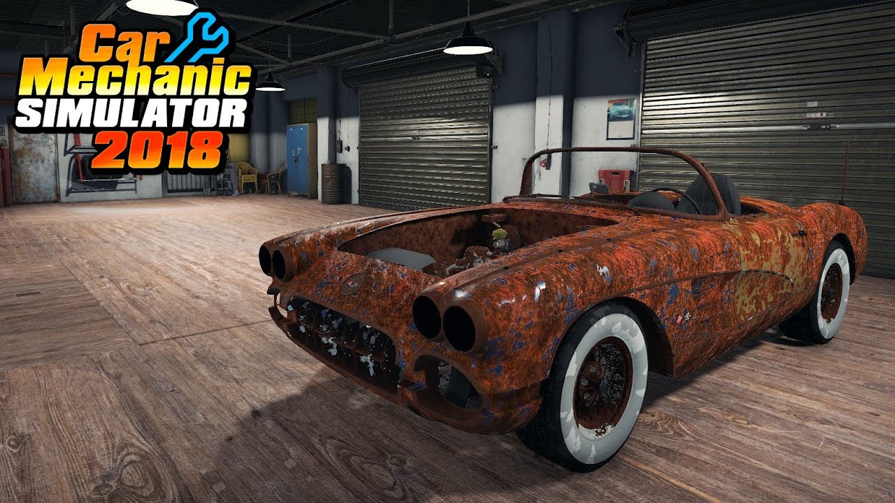 1960 Chevrolet Corvette Restoration - Car Mechanic Simulator 2021 - YouTube