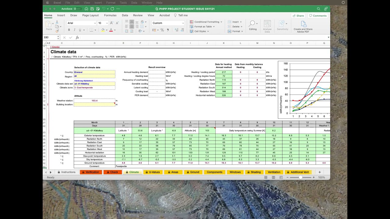Converting csv Climate data files for PHPP - YouTube