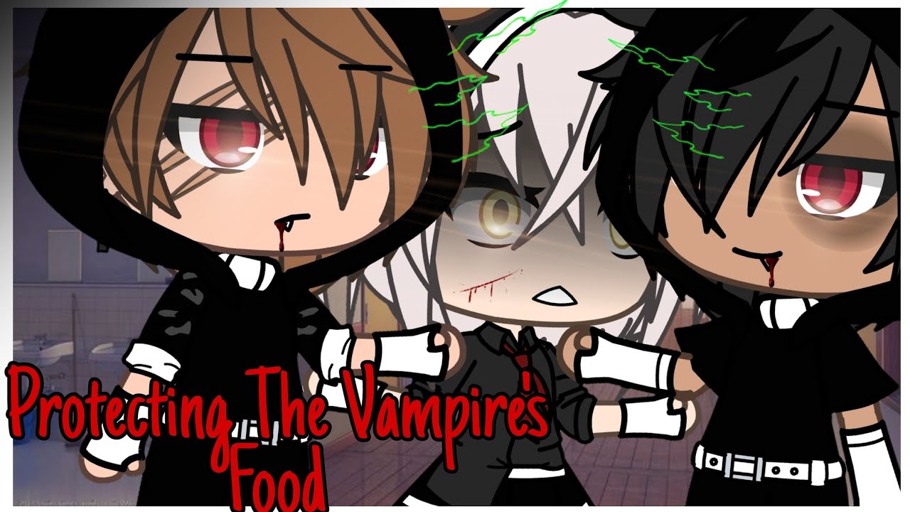 Protecting The Twin Vampire's Food | Gacha Life Mini Movie - YouTube