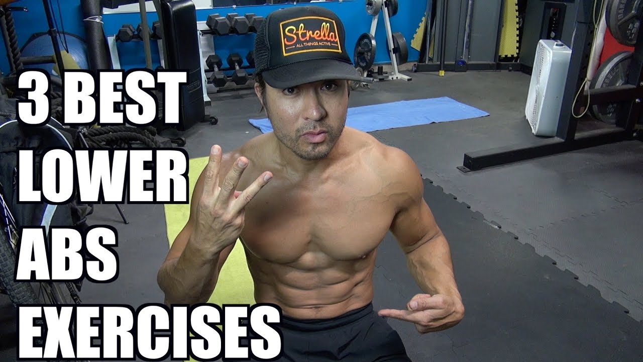 Easy Lower Abs Exercises For The Best Home Workout! - YouTube