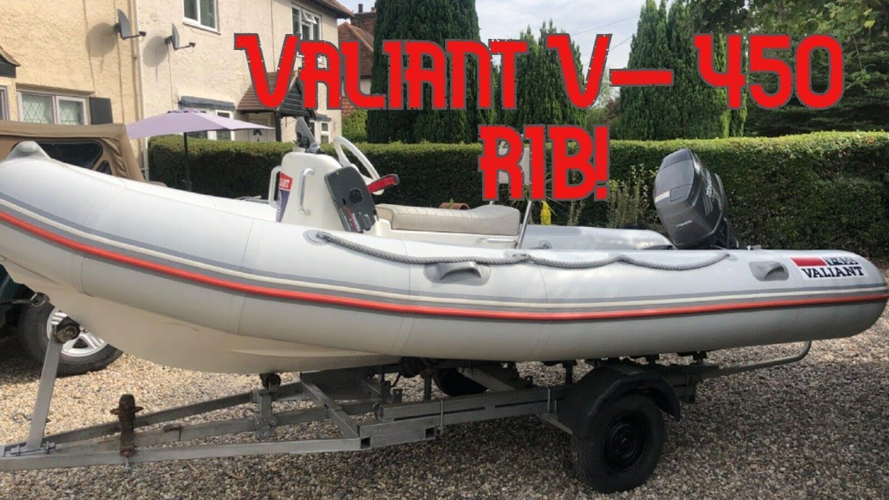 Testing a Valiant V- 450 RIB Boat - Tohatsu is back - YouTube