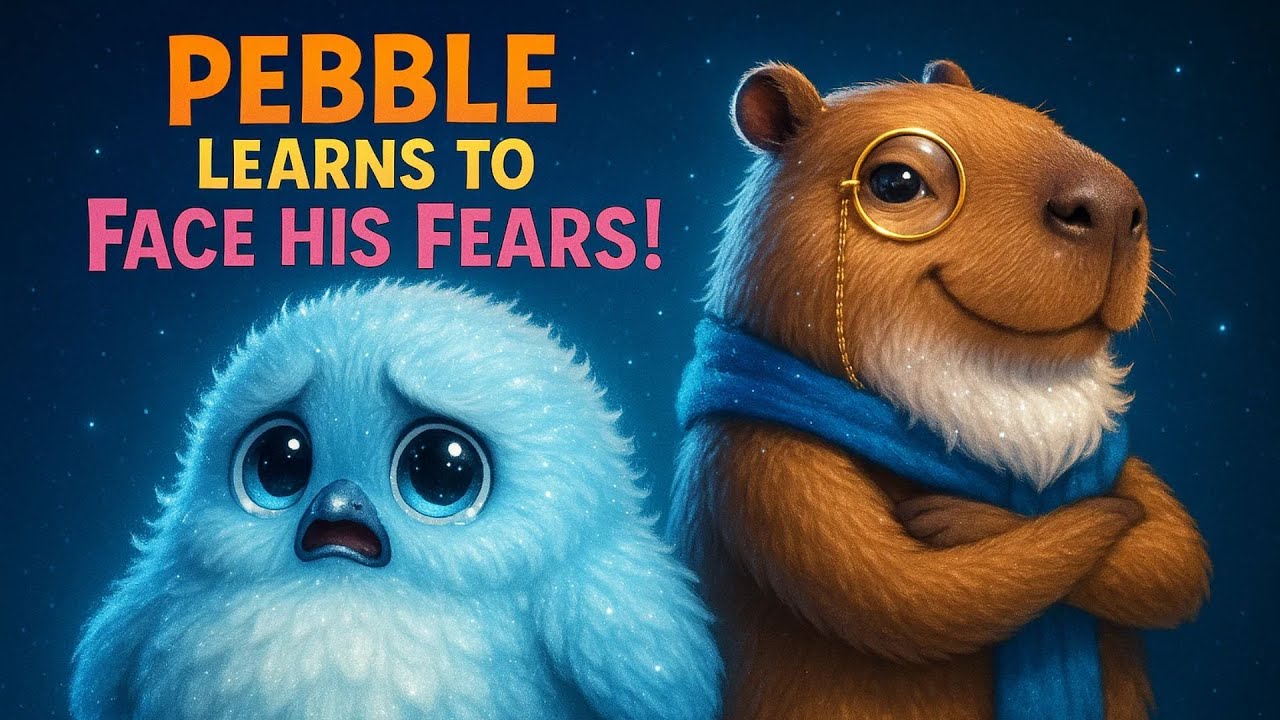 Pebble faces his fears! Educational learning song for kids! # ...