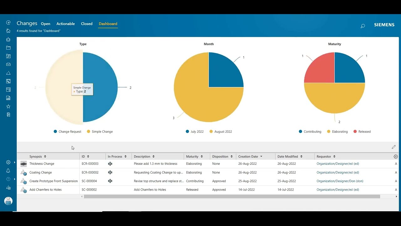 Teamcenter - Change - YouTube