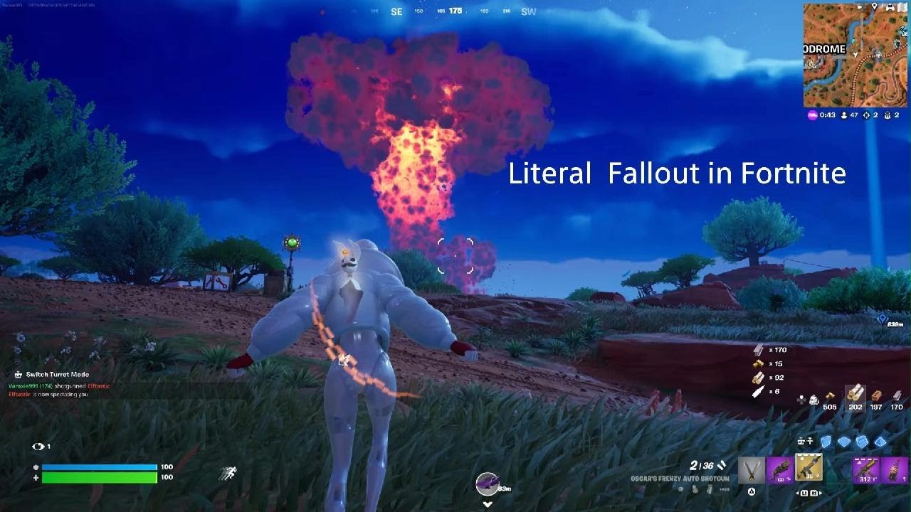 Fortnite Fallout Event Conclusion - YouTube