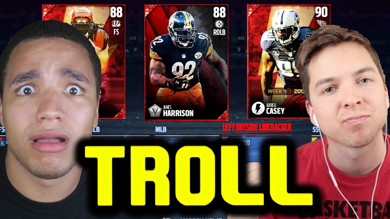 TROLL TD BACK AT IT AGAIN! TROLL DRAFT - MADDEN 17 DRAFT CHAMPIONS ...