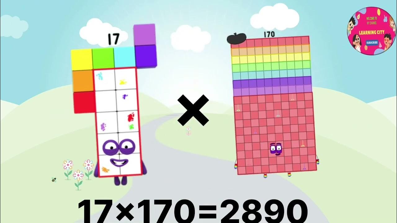 Numberblocks big to small sequence multiplication | Learn To count#maths@learningcity786 - YouTube