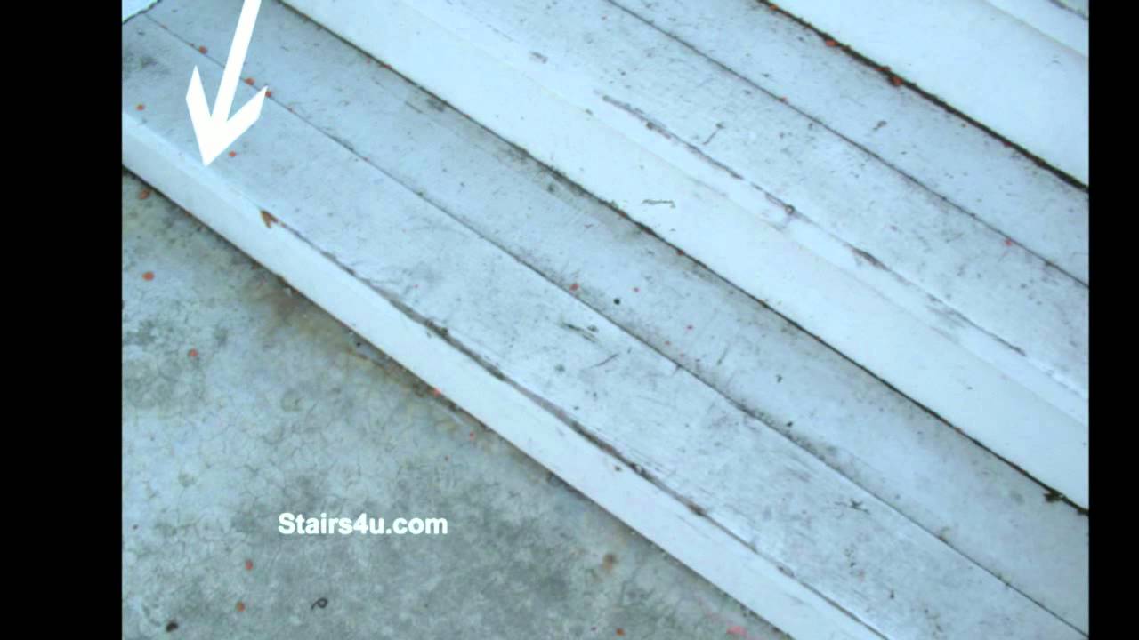 Painted Stair Tread Wear - It Happens - YouTube