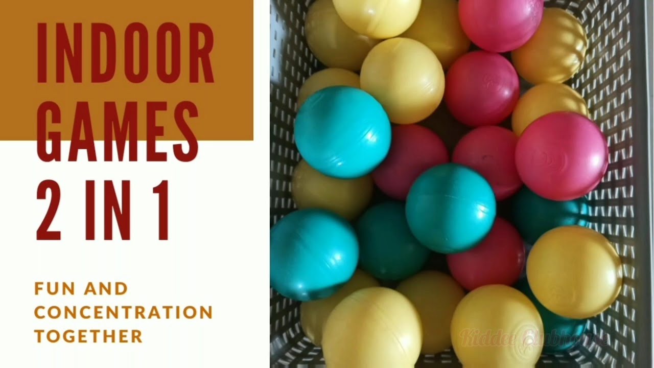 Simple indoor ball games for kids|kiddee clubhouse - YouTube