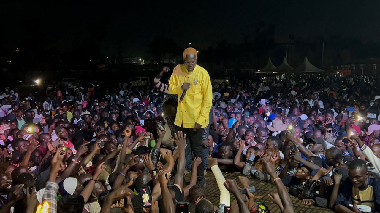 Lucky Bosmic Otim performing at Alur Cultural Festival - YouTube