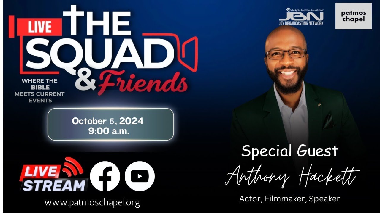 The Squad & Friends with Dr. Ashely Jacobs & Filmmaker Anthony Hackett ...