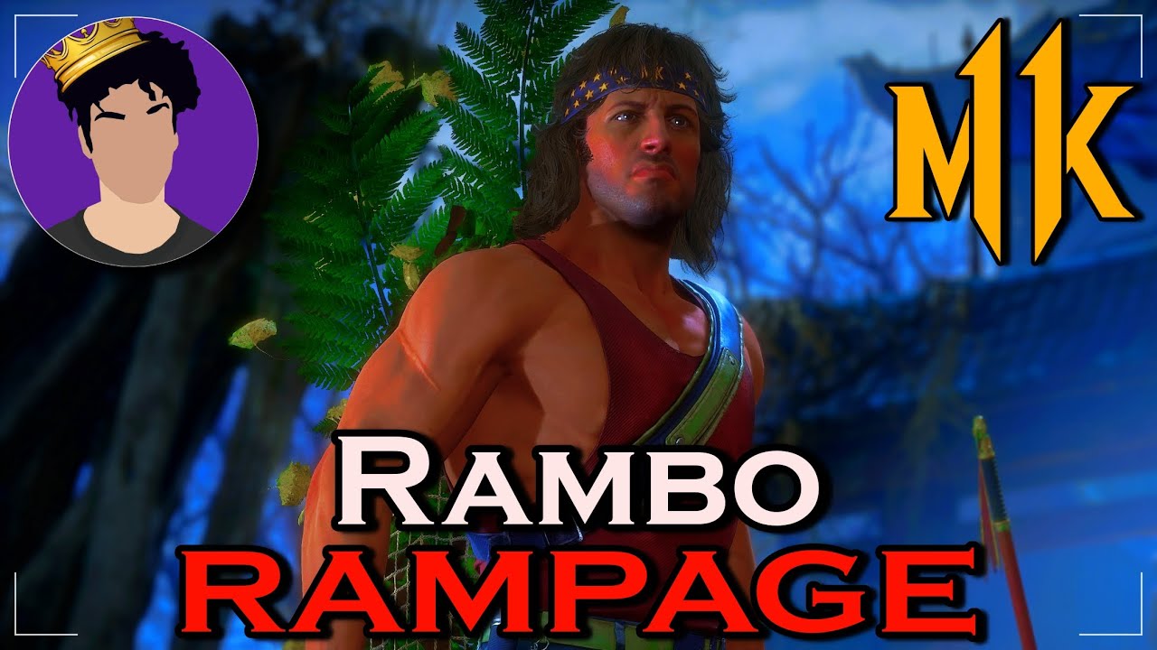 53% DAMAGE COMBO COMEBACK! | Mortal Kombat 11 - Rambo RAMPAGE! *Online ...