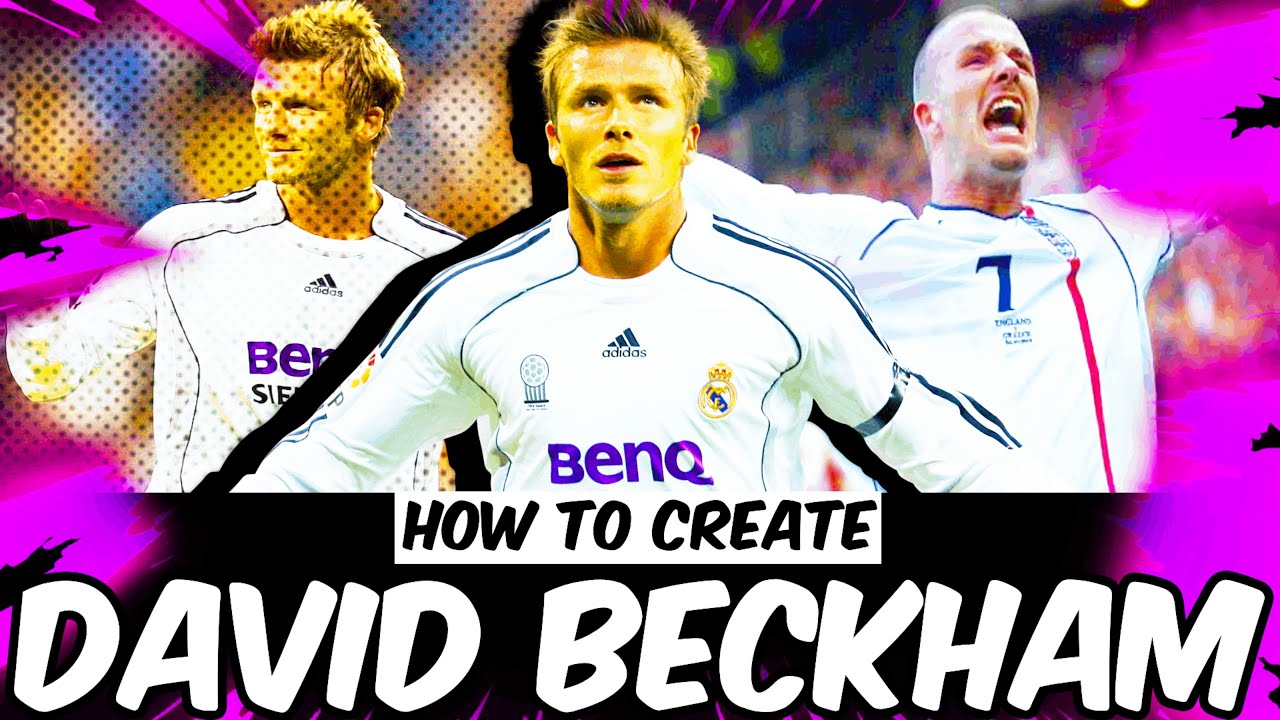 David Beckham EA Sports FC 24 | VIRTUAL PRO LOOKALIKE TUTORIAL - YouTube