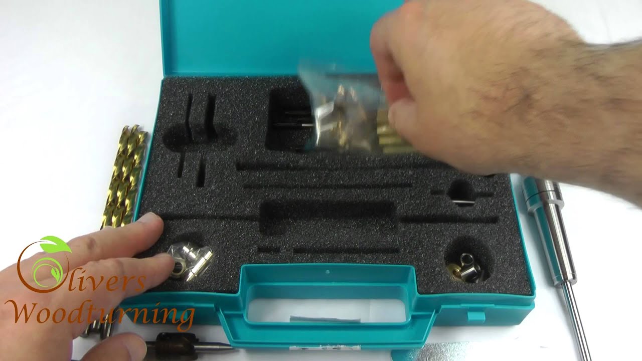 Rotur Deluxe Pen Turning Kit - YouTube