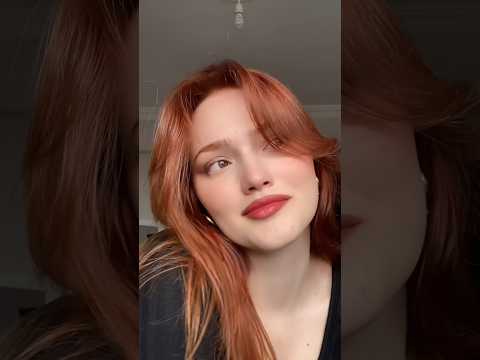 Evde bakır saç boyama 7.77