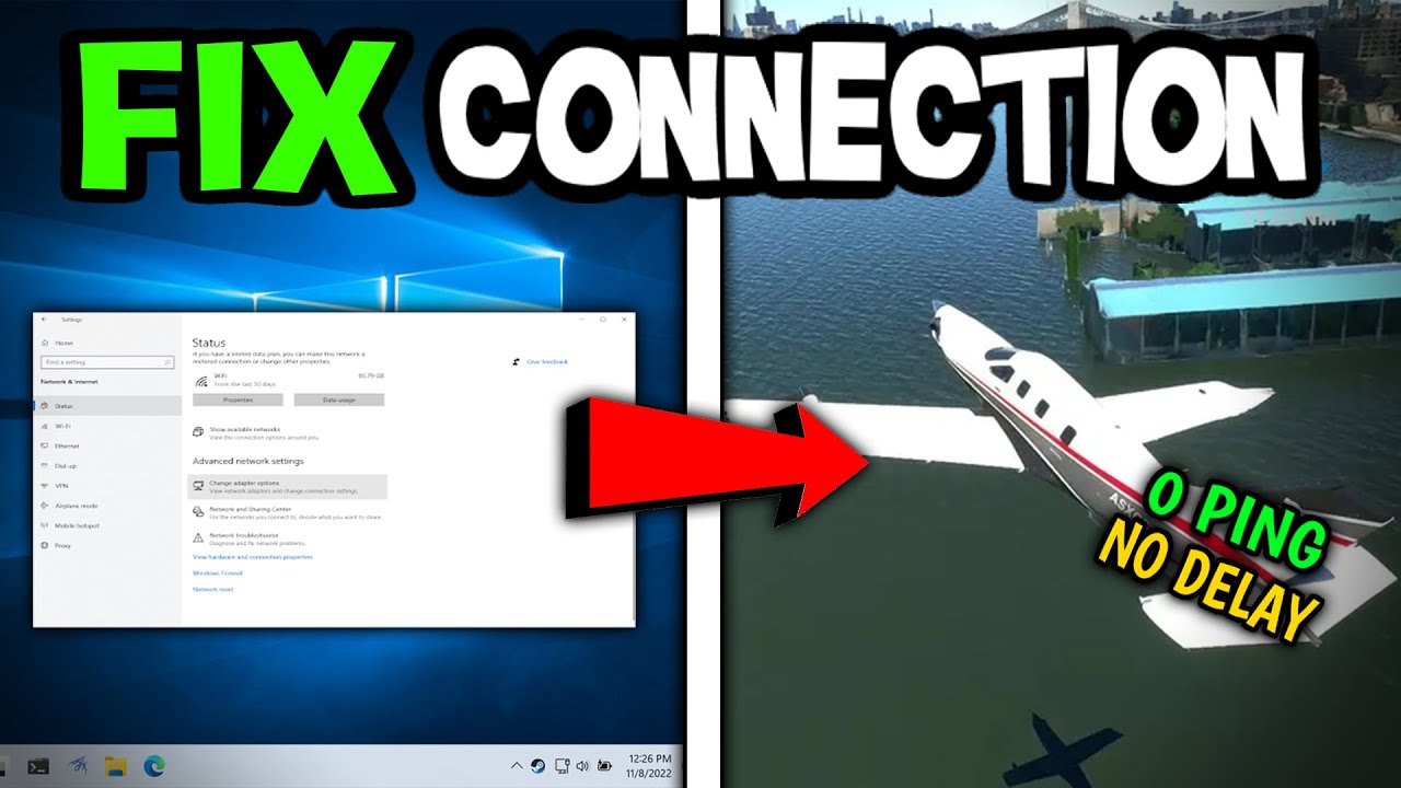 How To Fix Network Issues & Ping in Flight Simulator - YouTube
