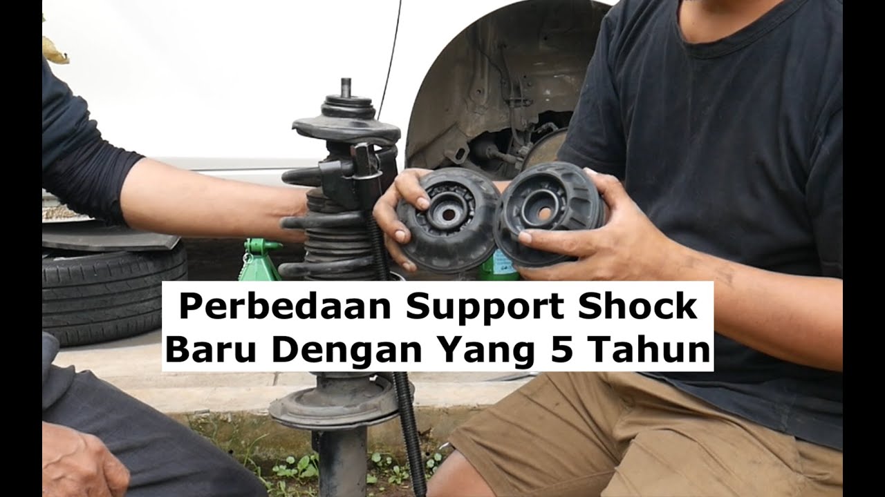 Perbedaan Support Shock 5 Tahun 80rb km Dengan Yang Baru Di Toyota ...