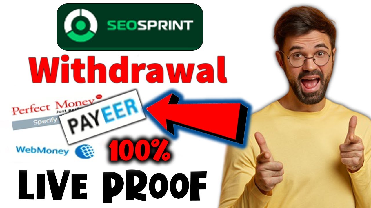 How To Withdrawal SEOsprint | Earn Money SEOsprint - YouTube