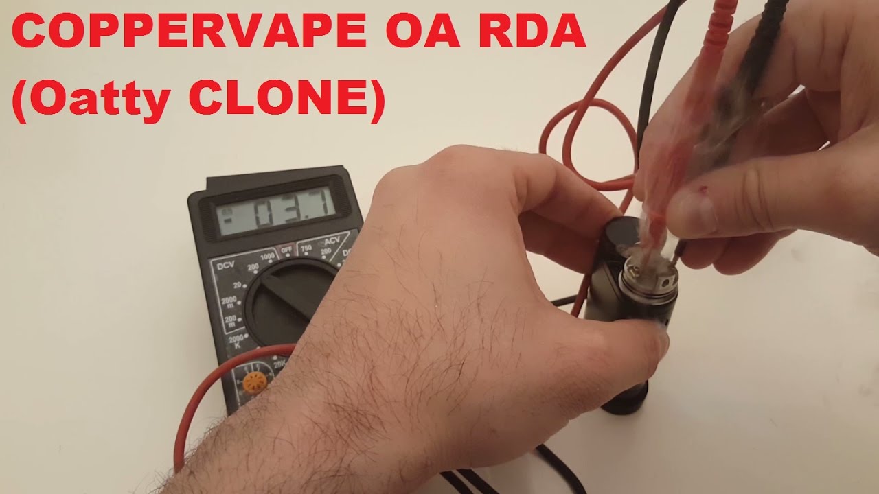 Coppervape OA RDA BY Gearbest (O-ATTY clone) - YouTube