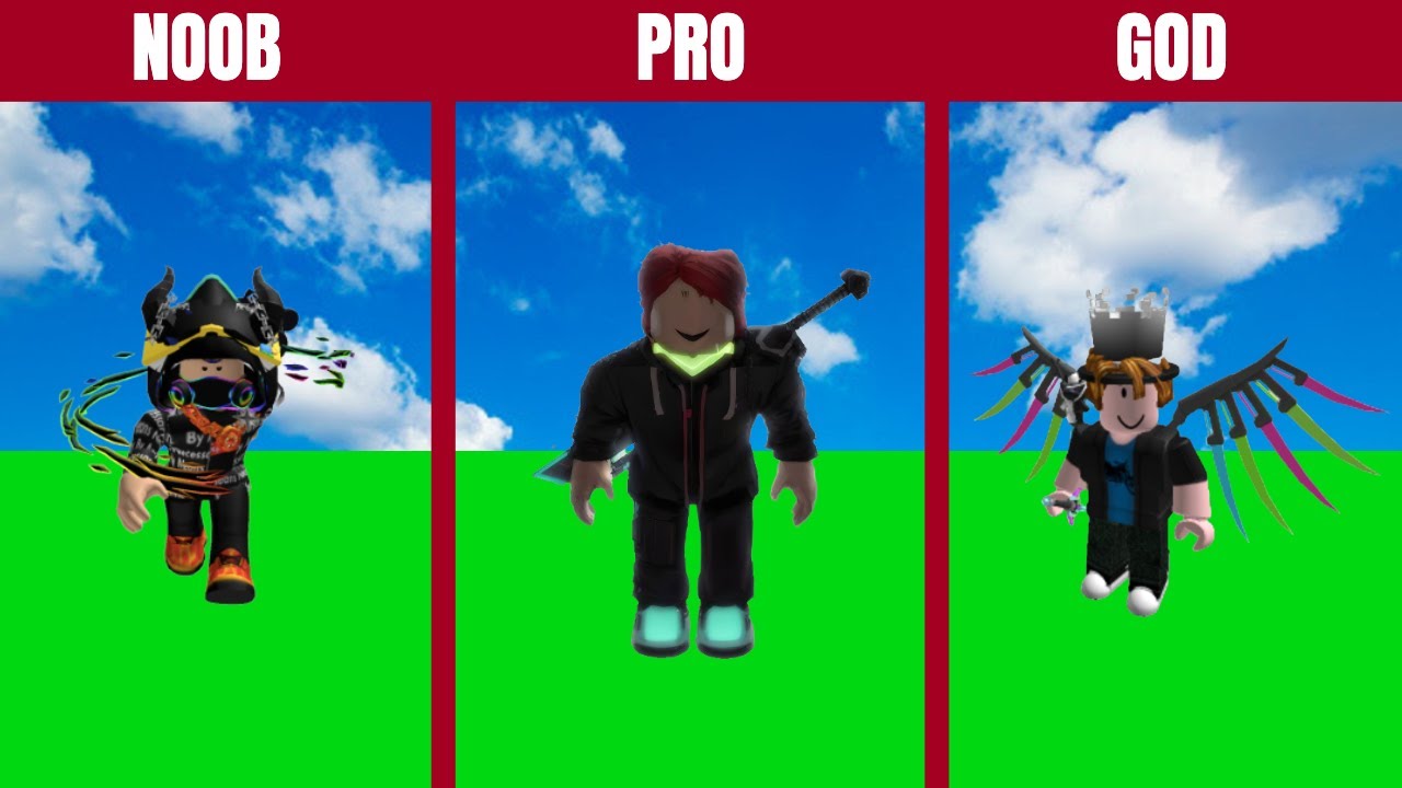 NOOB VS PRO VS GOD l Thiago TopBlox - YouTube