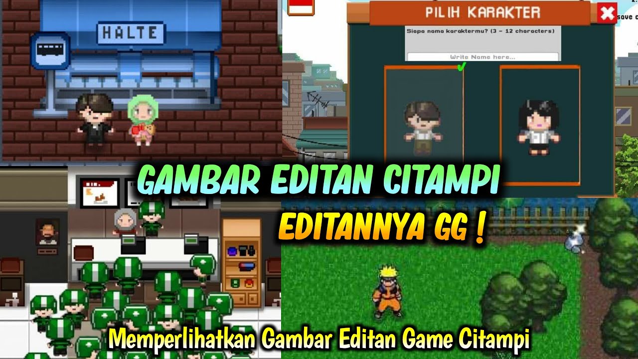 Gambar-Gambar Editan Unik Game Citampi Stories! - Citampi Stories ...