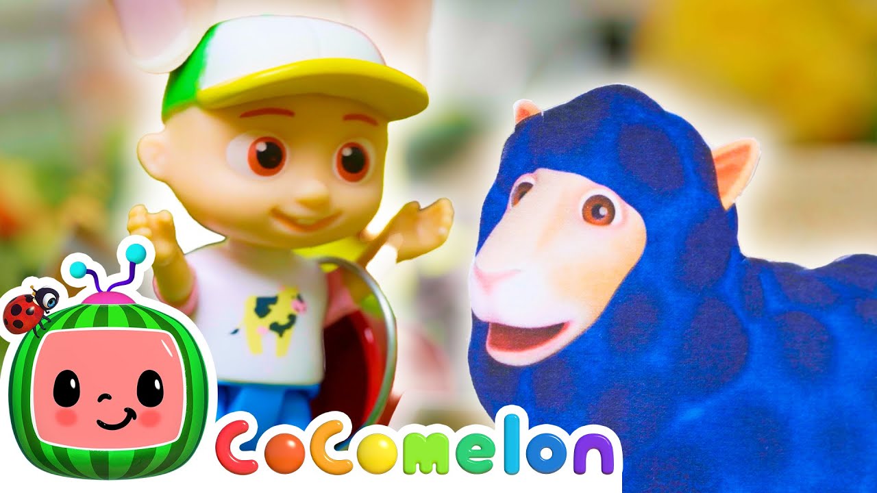 Baa Baa Wooly Black Sheep ! 🐑🎀 | Toy Play Learning | CoComelon Nursery ...