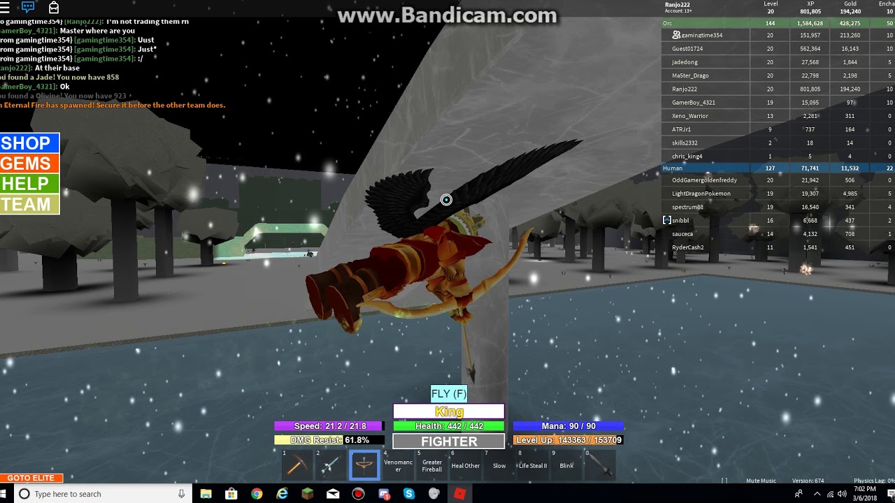 Roblox Field Of Battle (Part 1) Playing on blizzard map and winning ...