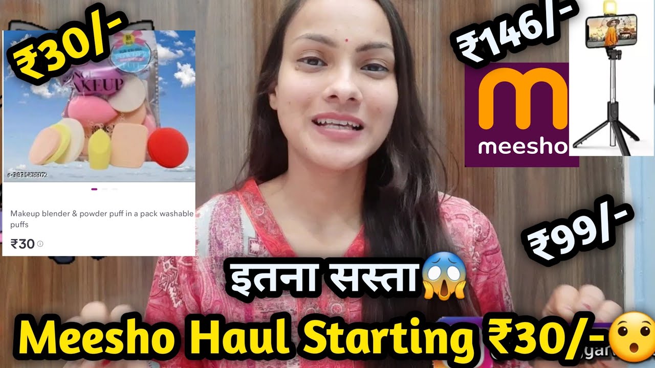 Meesho | Meesho Haul | Meesho haul starting Rs 30 | Huge Meesho haul ...