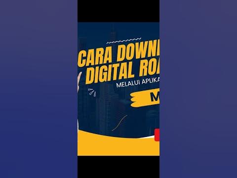 Cara download e digital roadtax melalui apps My JPJ - YouTube