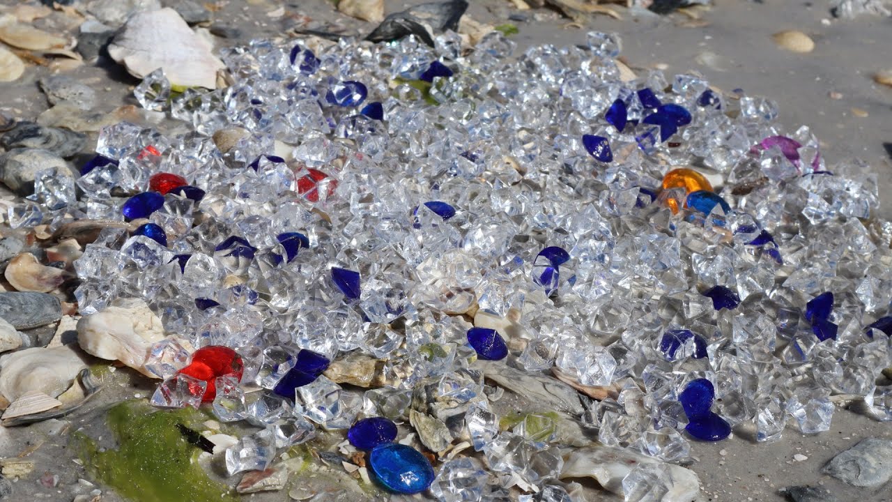 How to mine Diamond around Sea-Shell and Clams on the Sea-Sand at the ...