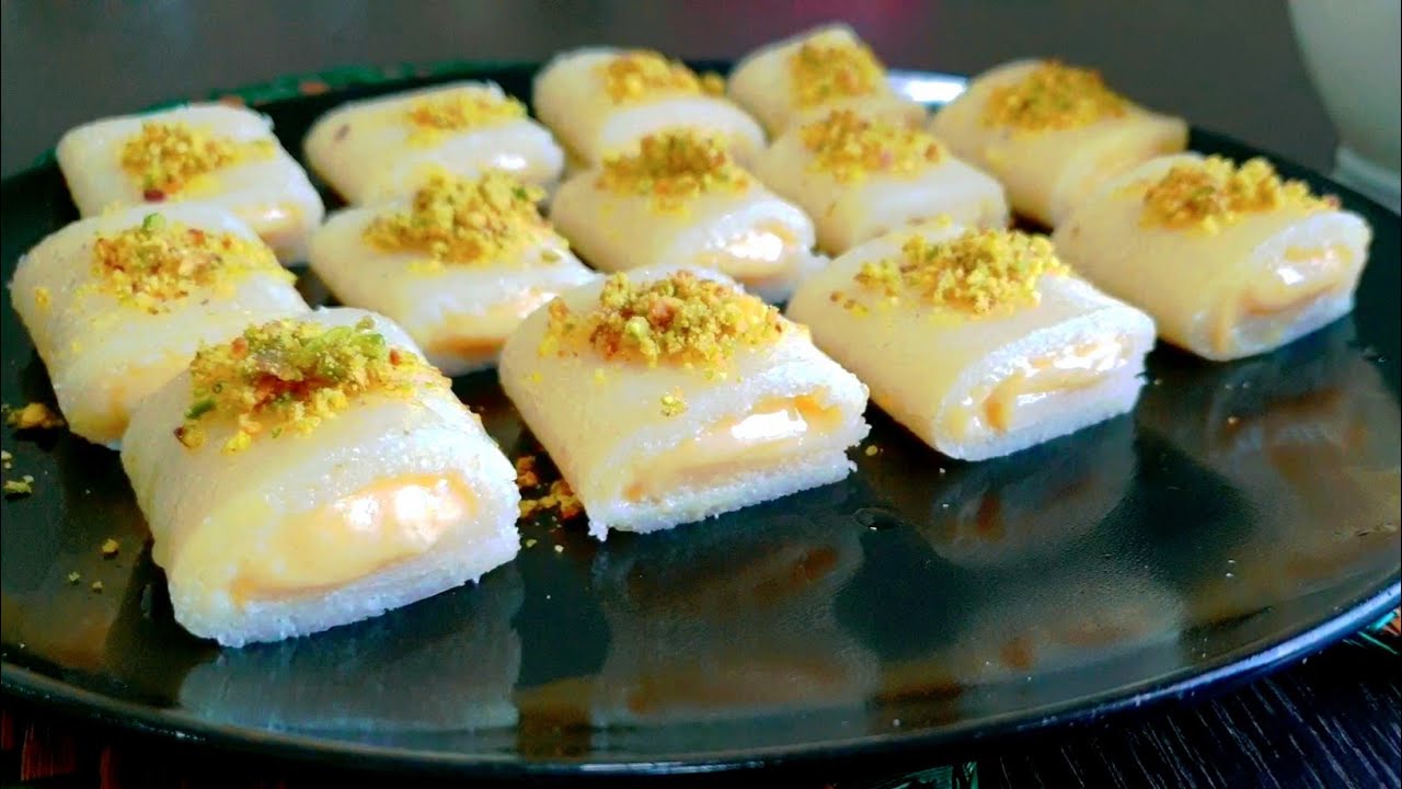 Semolina Mango Arab Sweet/ റവയും മാങ്ങയും കൊണ്ടൊരു അറബിക് സ്വീറ്റ് ...