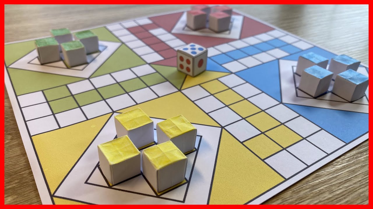 How To Make Tokens For Ludo or Other Games (AYT) - YouTube