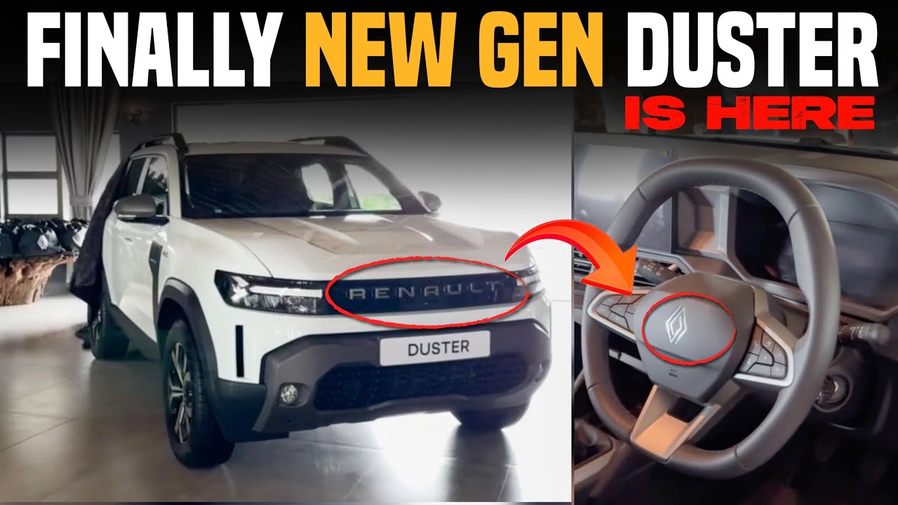 Finally New Gen Renault Duster Is Here | 2025 Duster Coming Soon In India | Duster Relaunch In ...