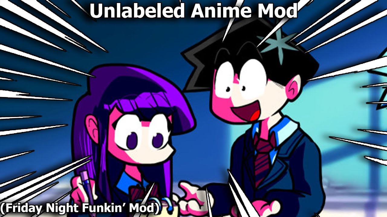 FNF Unlabeled Anime Mod! [3 Songs, New Komi & Nagatoro Song, FNF Mod ...