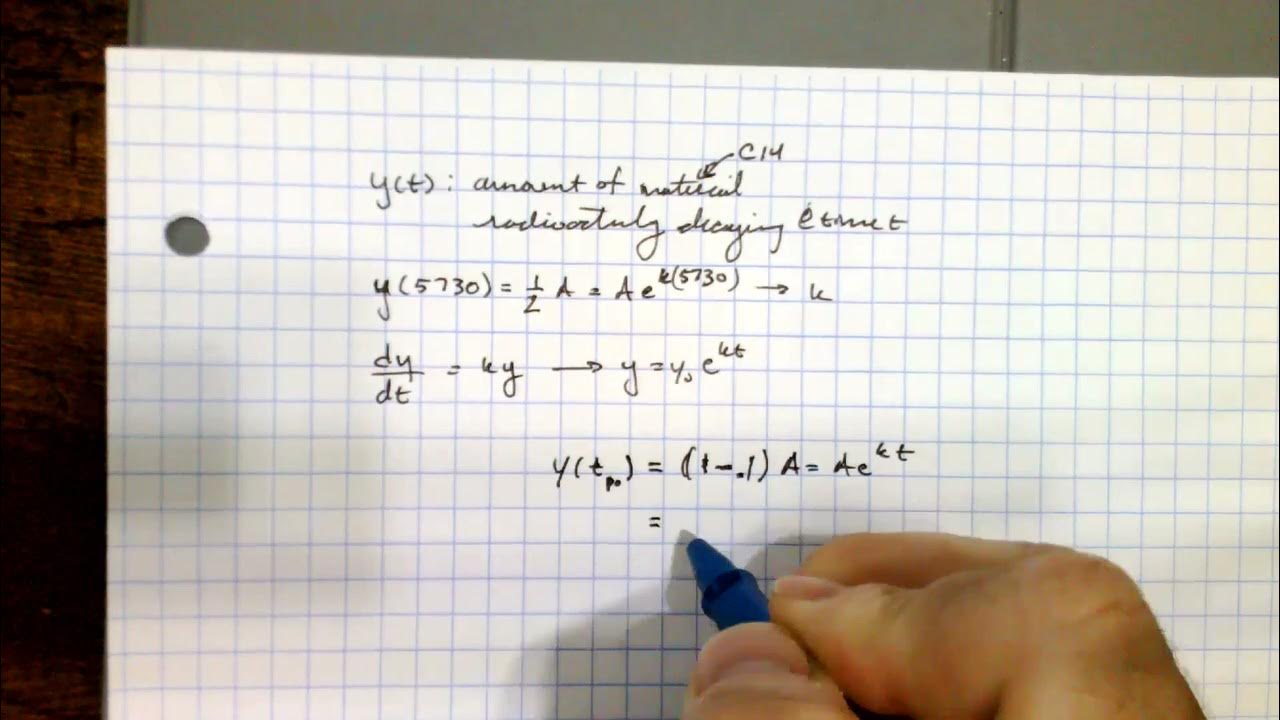 MATH 220 Week 10 ODE Separable Example 3 - YouTube