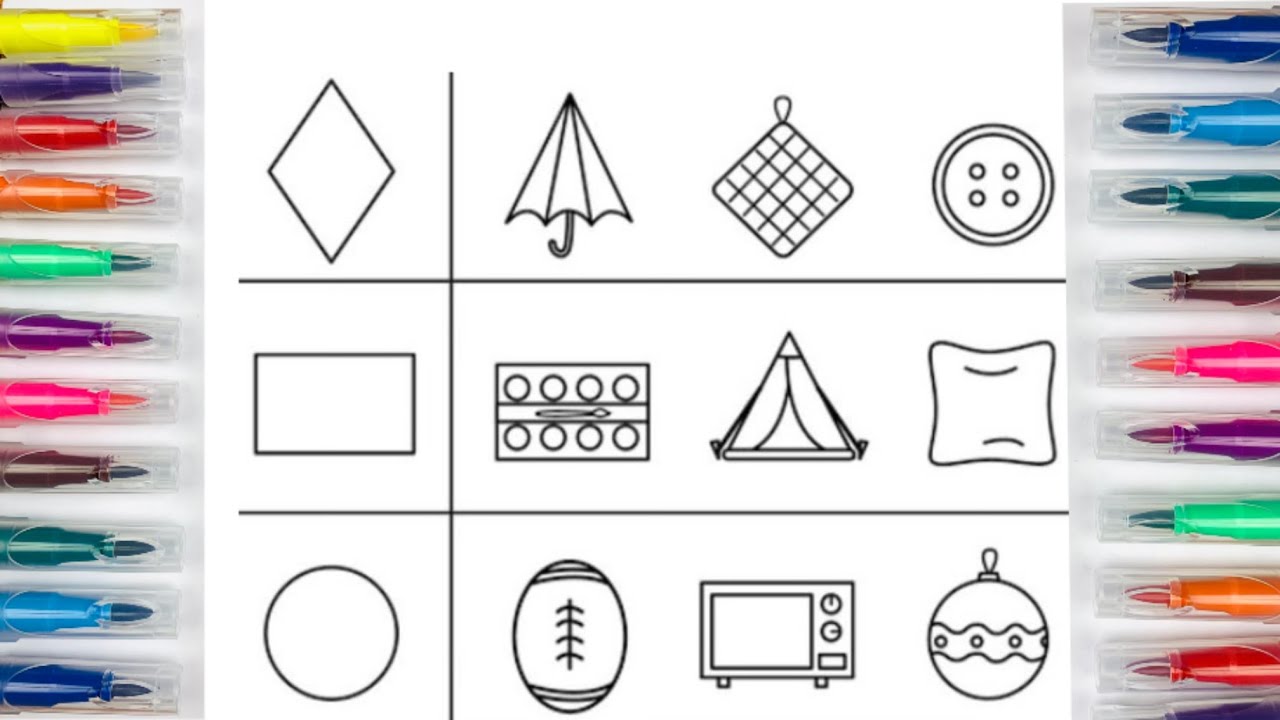 Circle the same shape | Learning for New kids - YouTube